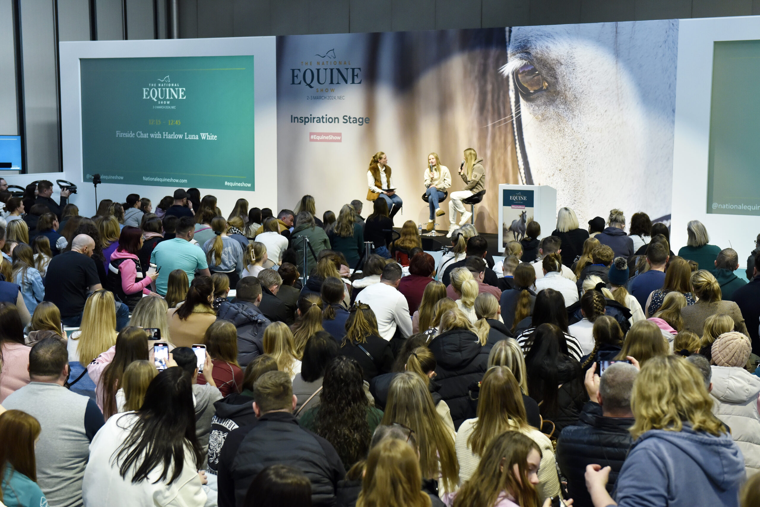 The Saracen Horse Feeds Inspiration stage - National Equine Show